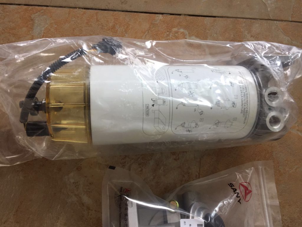 Sany reach stacker spare parts oil water separator