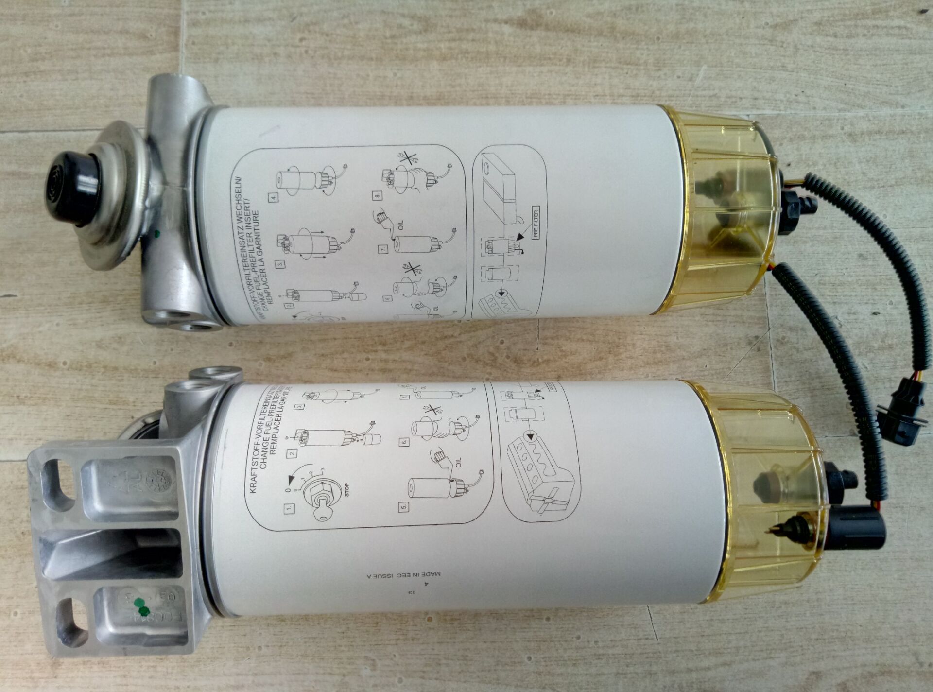 Sany reach stacker spare parts oil water separator