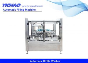 Automatic Round Glass Bottle Washer Sterilizer Wine/Liquor/Water/Juice ...